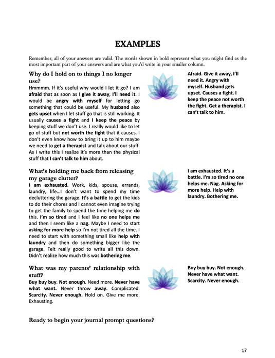 Mental Clutter Coach: 365 Journal Prompts to Calm Your Mind – Little ...